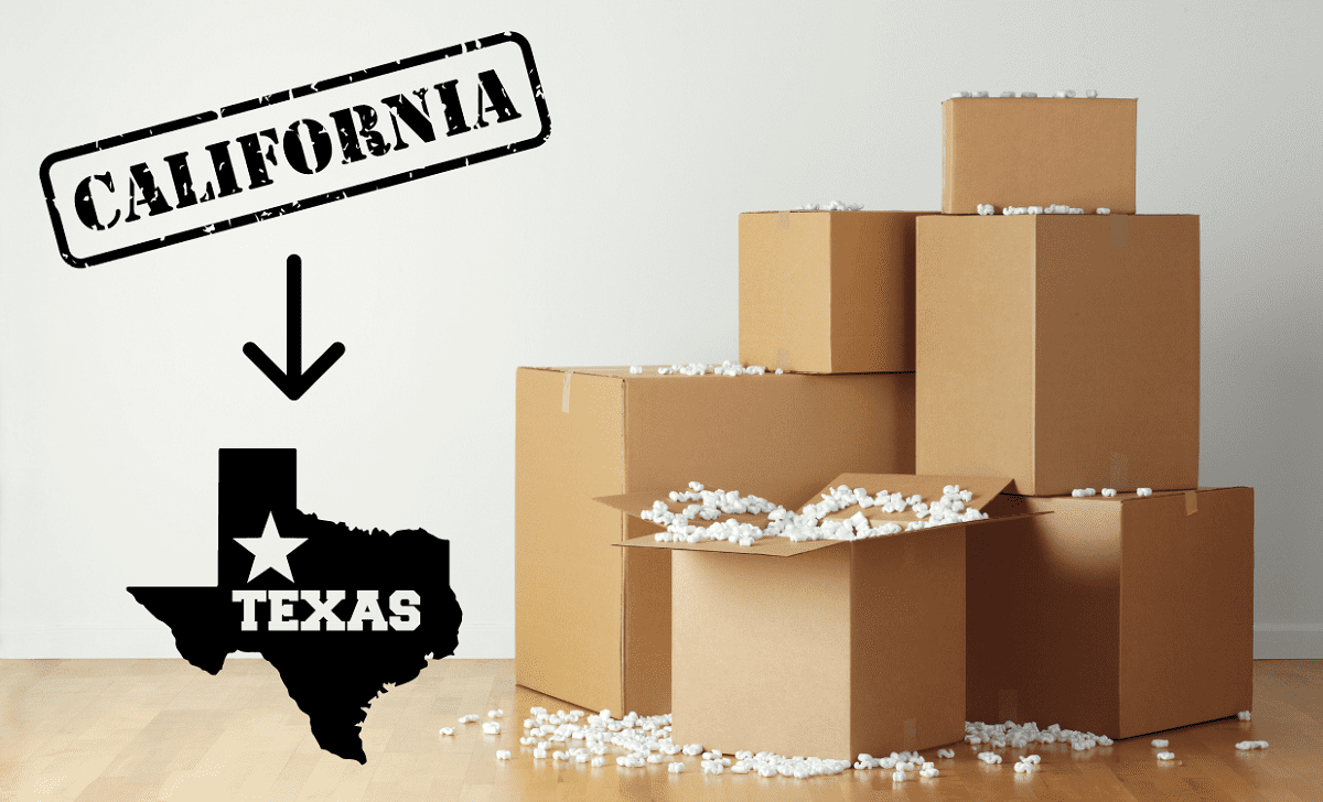 Leaving The Golden State: Moving From California To Texas