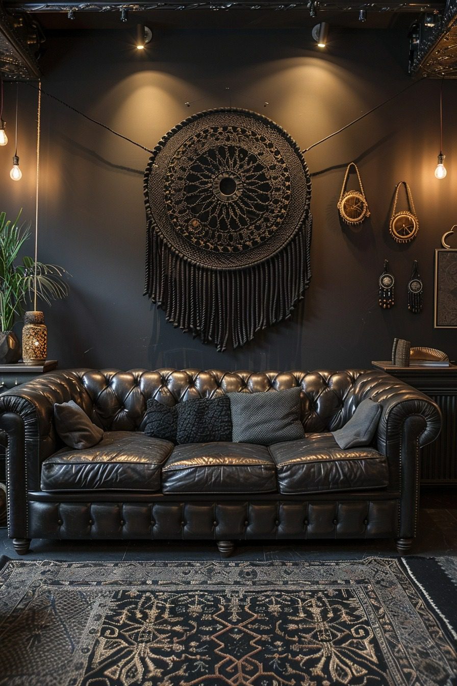 29 Dark Boho Living Room Layouts