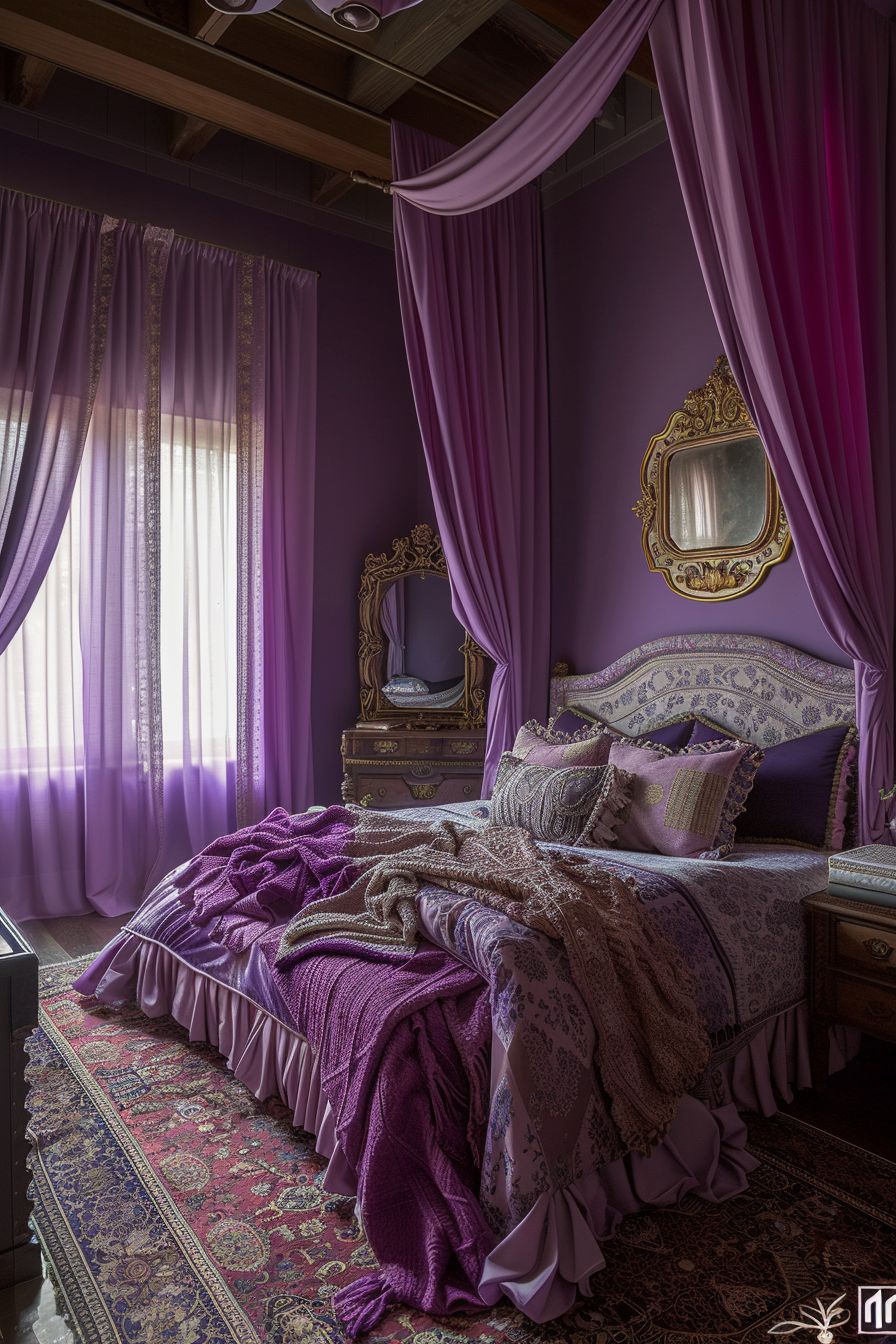 29 Lavender Boho Bedroom Ideas