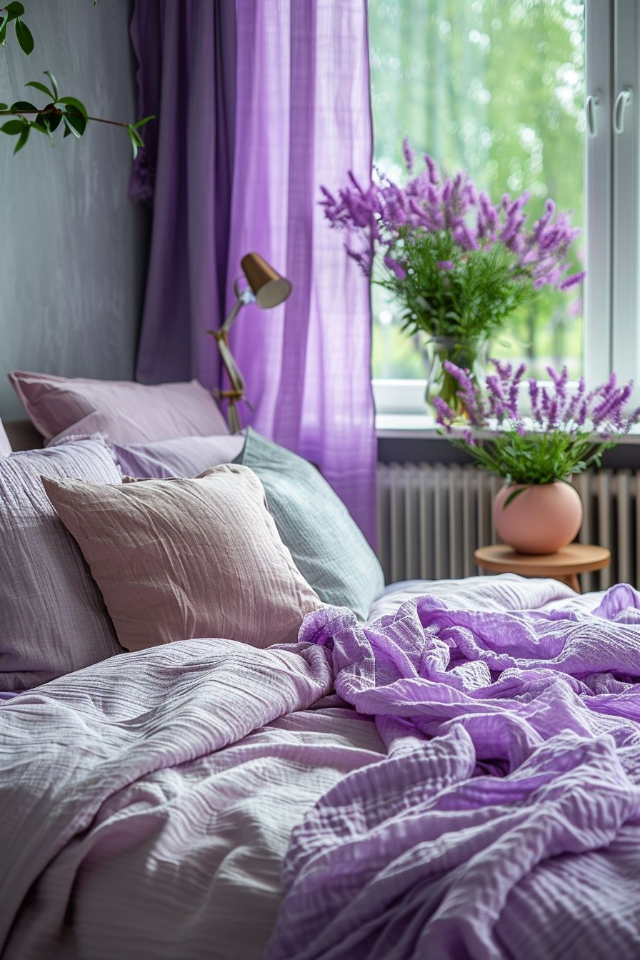 29 Lavender Boho Bedroom Ideas
