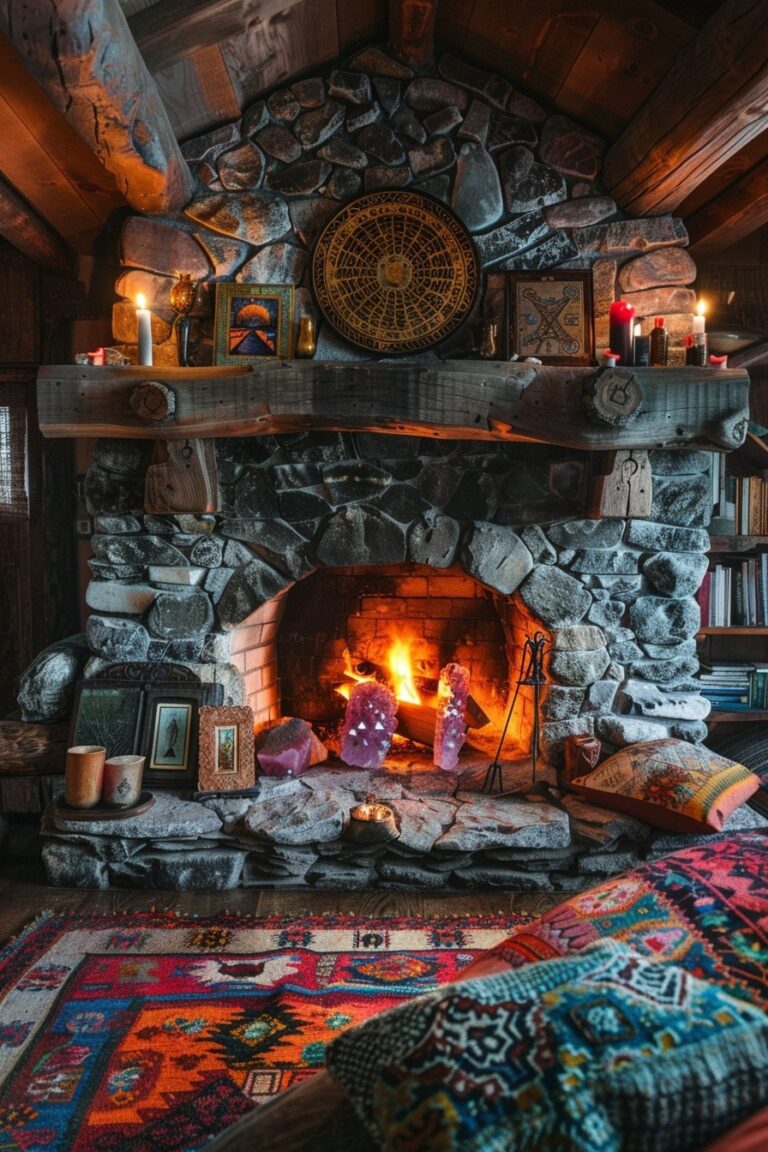 29 Boho Bedroom With Fireplace Ideas You Need To Check Out