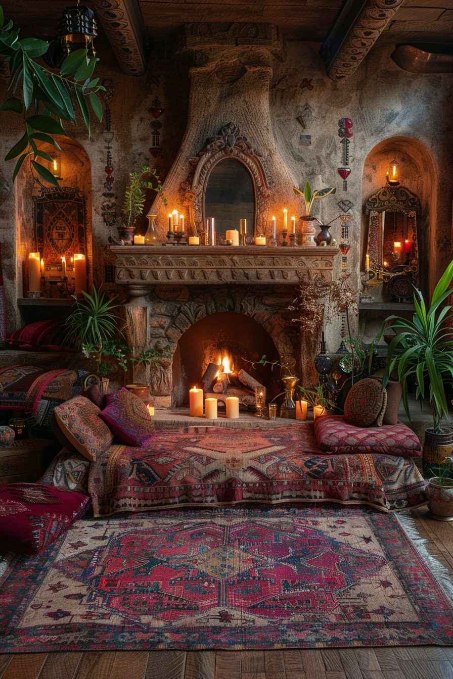 29 Boho Bedroom With Fireplace Ideas You Need To Check Out