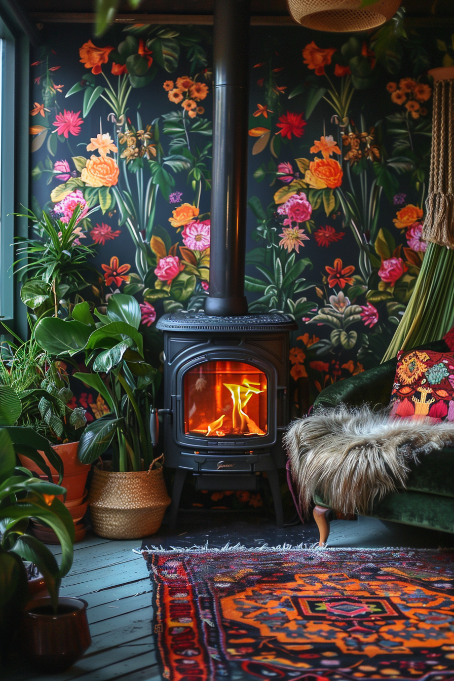 29 Boho Bedroom With Fireplace Ideas You Need To Check Out