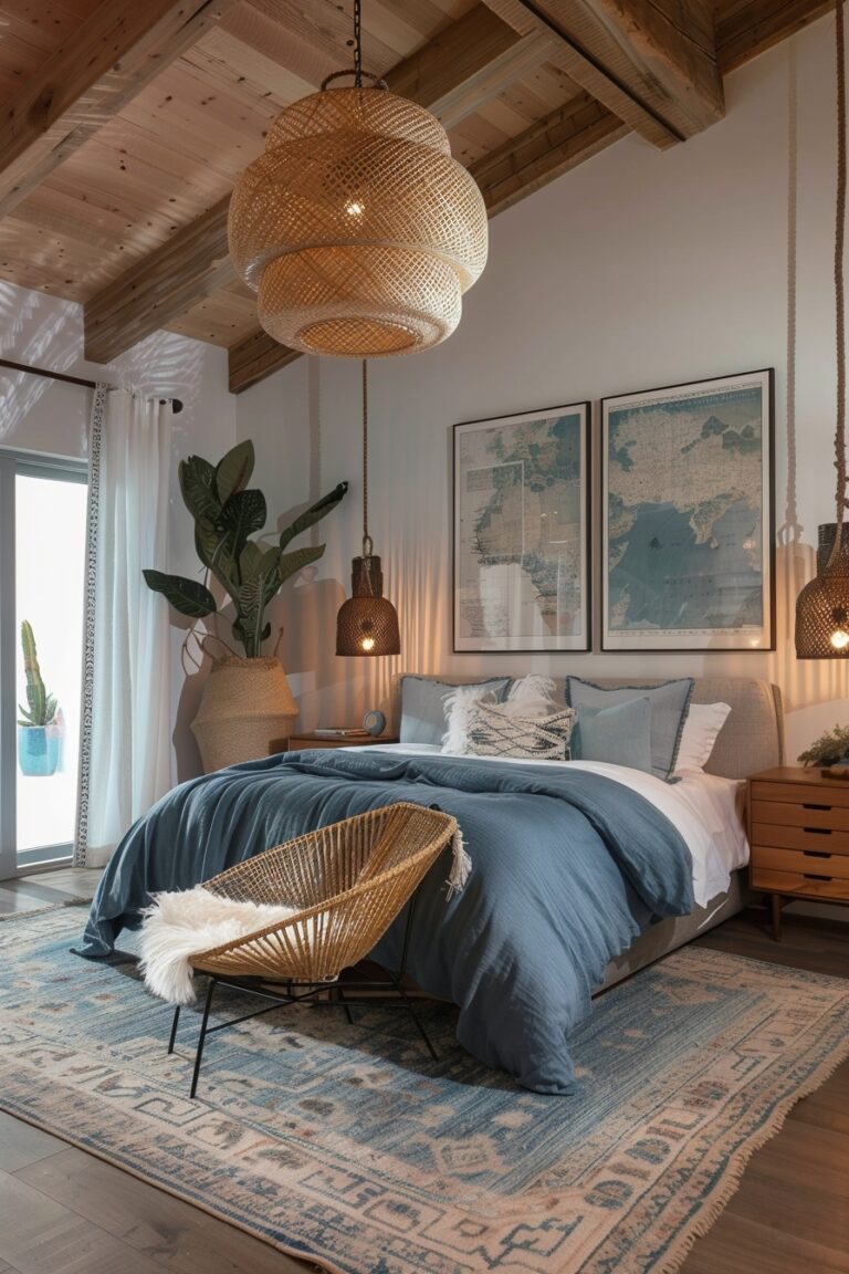 29 Boho Bedrooms With High Ceilings For Ultimate Elegance