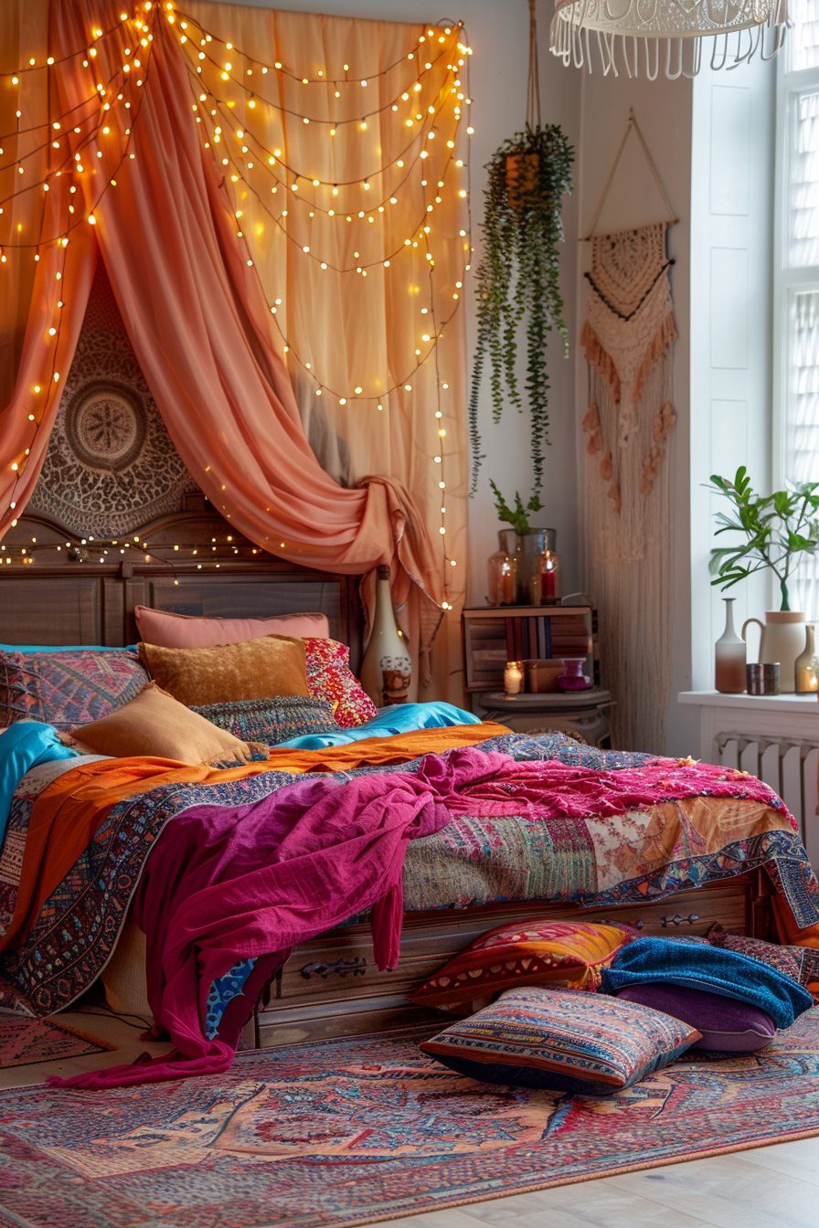29 Colorful Boho Decor Ideas To Add Artistic Flair To Your Home