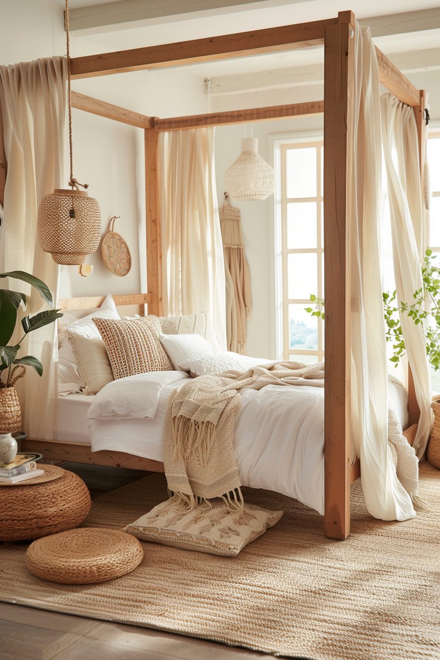 29 Boho Bedrooms With High Ceilings For Ultimate Elegance