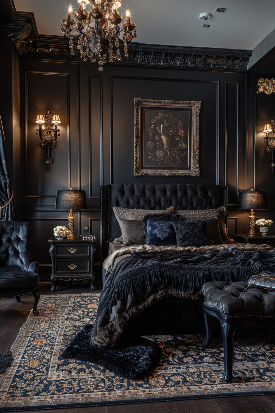29 Dark Cozy Bedroom Ideas For An Elegant Room