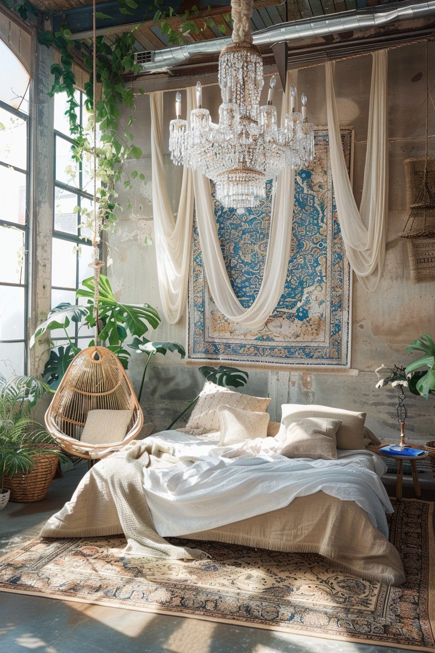 29 Boho Bedrooms With High Ceilings For Ultimate Elegance