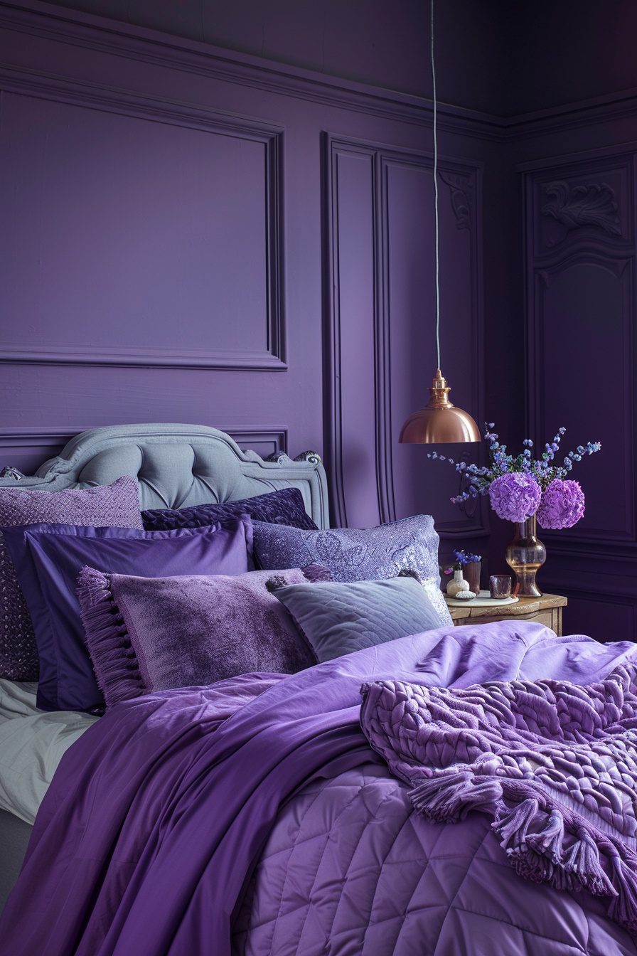 29 Purple Bedroom Ideas For A Cozy And Elegant Vibe