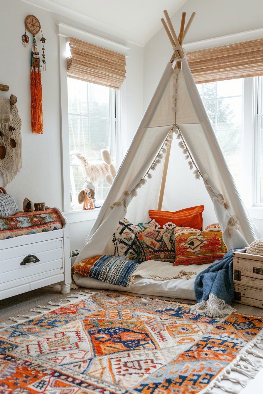 29 Boho Playroom Ideas To Elevate Your Child’s Playtime