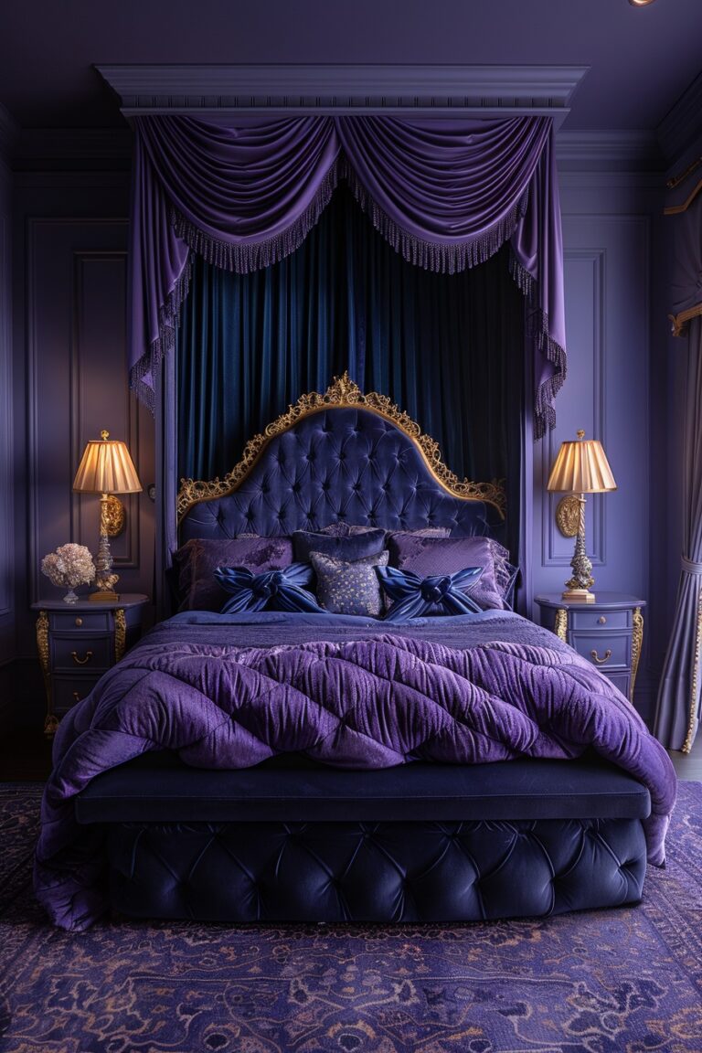 29 Purple Bedroom Ideas For A Cozy And Elegant Vibe