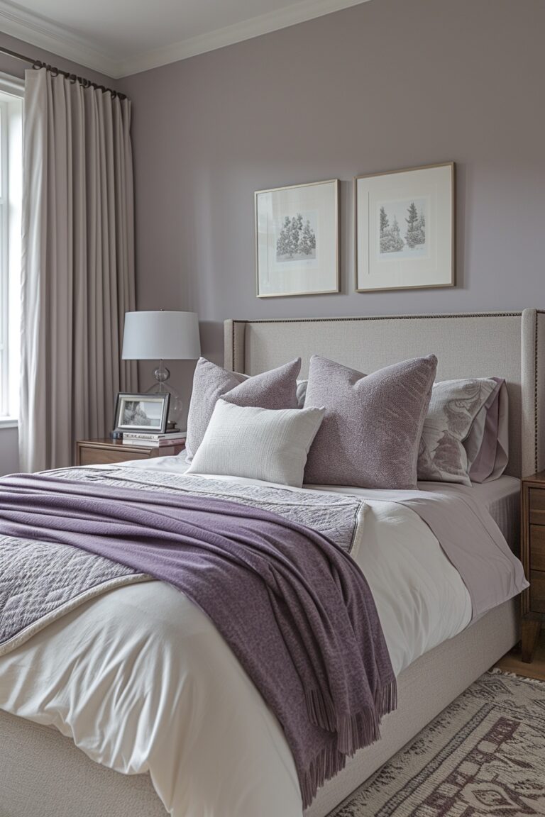 29 Purple Bedroom Ideas For A Cozy And Elegant Vibe