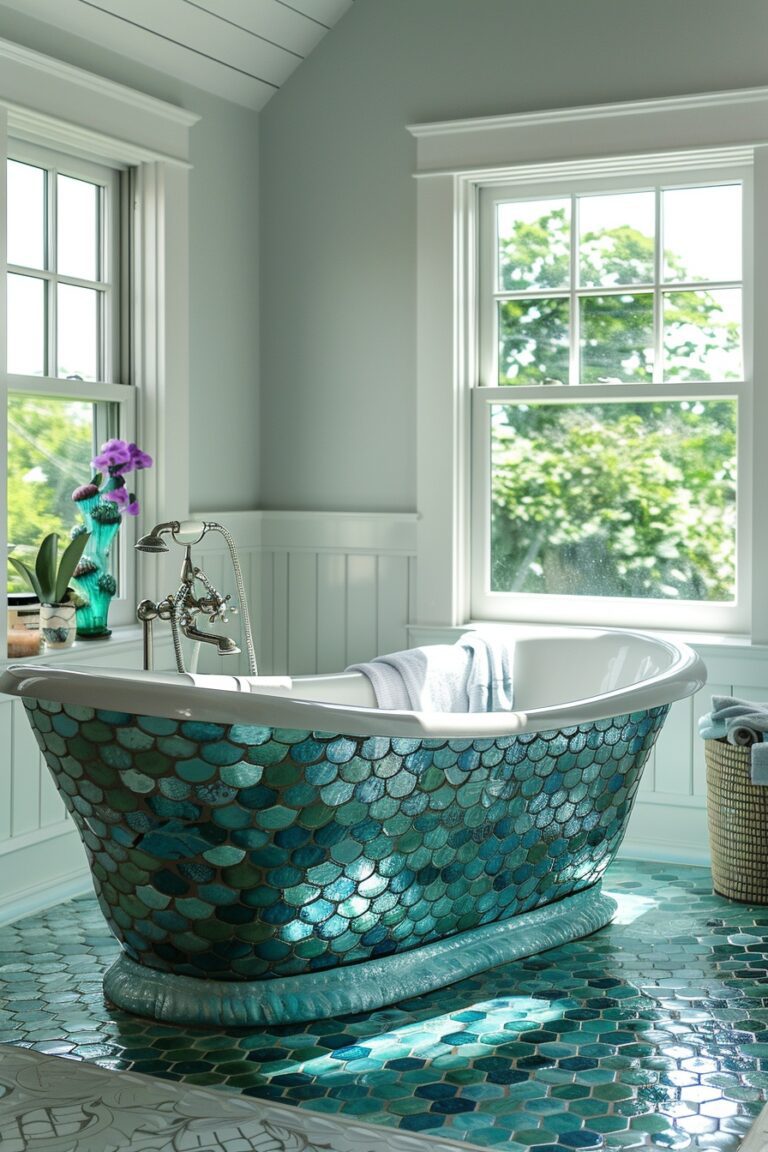 29 Mermaid Bathroom Designs For An Underwater Fantasy
