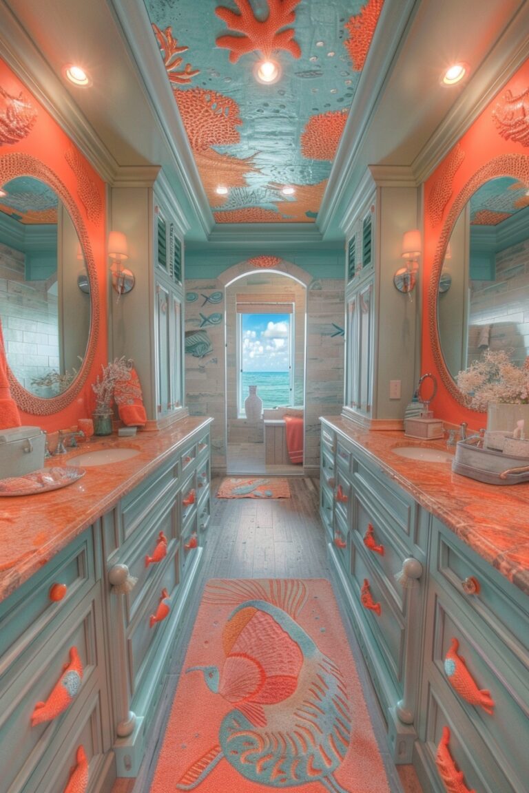 29 Mermaid Bathroom Designs For An Underwater Fantasy