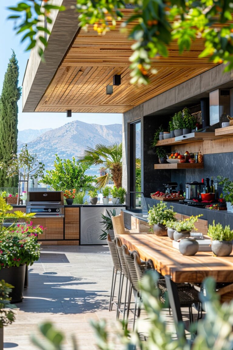 29 Outdoor Kitchen Ideas For A Functional And Chic Setup