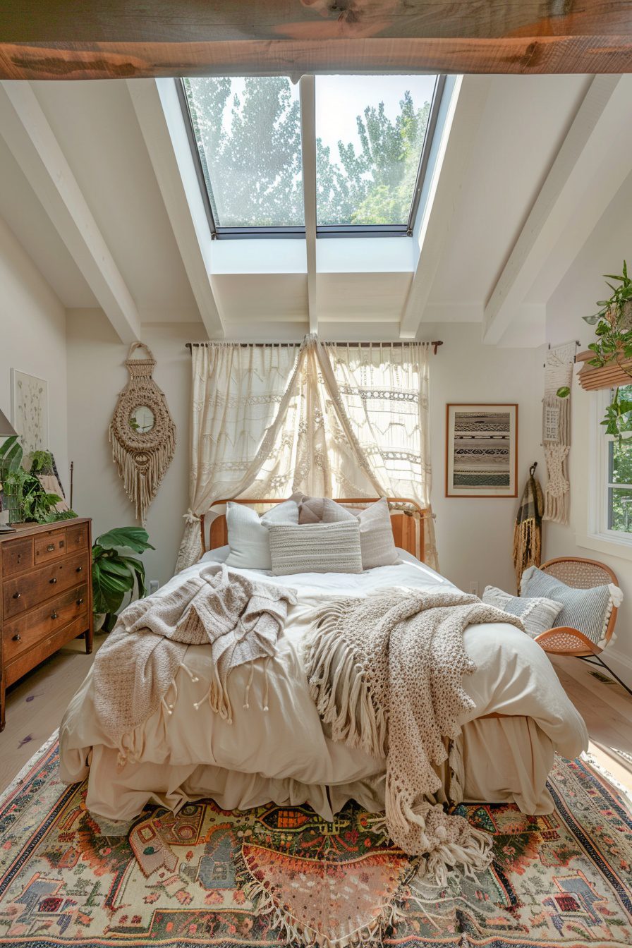 29 Boho Bedrooms With High Ceilings For Ultimate Elegance
