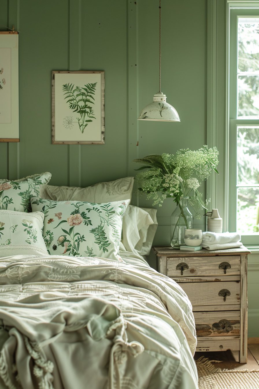 29 Dark Green Bedroom Ideas For A Cozy And Elegant Atmosphere