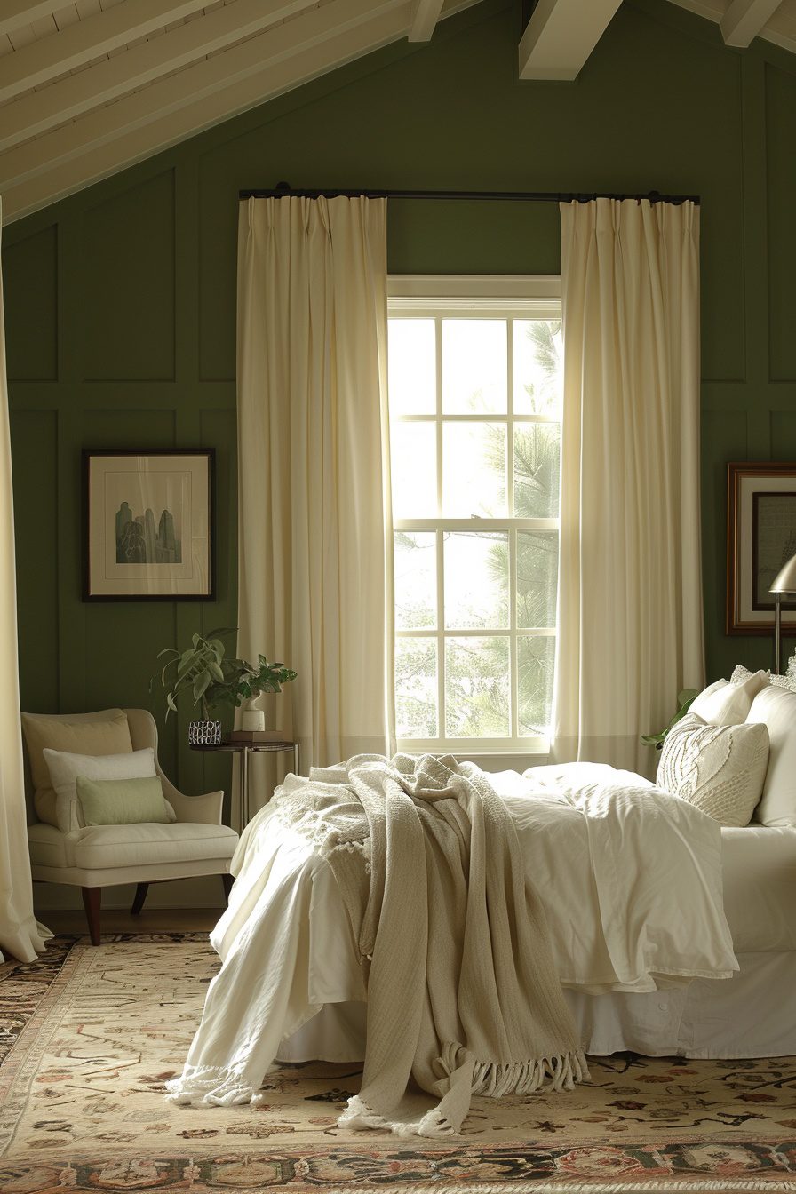 29 Dark Green Bedroom Ideas For A Cozy And Elegant Atmosphere