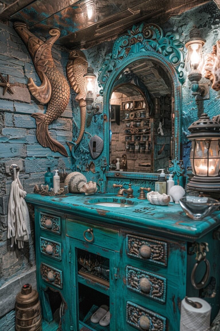 29 Mermaid Bathroom Designs For An Underwater Fantasy