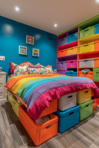 29 Whimsical Rainbow Bedroom Ideas: Transform Your Space With A Burst ...