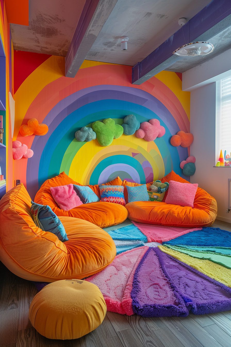 29 Whimsical Rainbow Bedroom Ideas: Transform Your Space With A Burst Of Colorful Magic