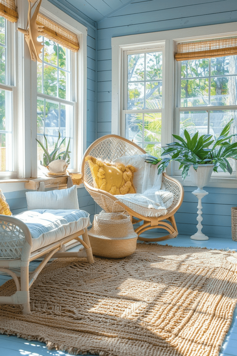 29 Blue And Yellow Boho Decor Ideas: Blend Vibrant Hues For A Chic And ...
