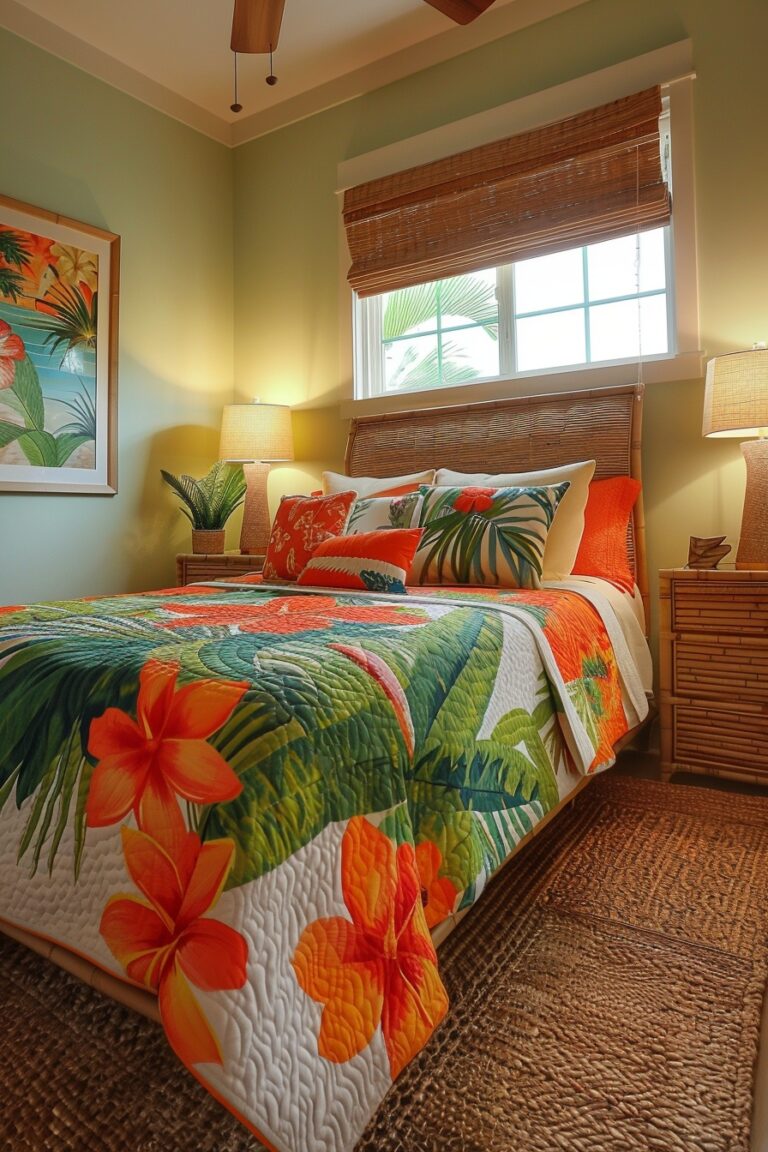 29 Tropical Bedroom Ideas: Bring The Lush, Relaxing Vibes Of The ...