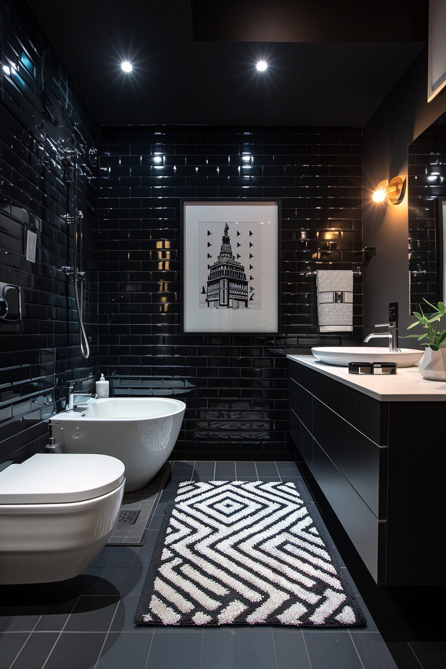 29 Urban Bathroom Ideas To Add A Touch Of City Glamour
