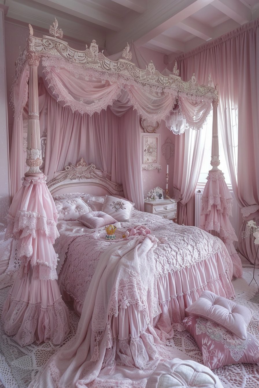 29 Girls Bed With Canopy Styles For A Fairy Tale Look