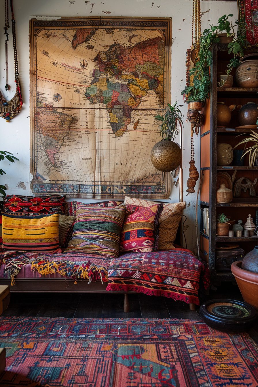29 Boho Maximalist Living Room Ideas To Create An Artistic Retreat