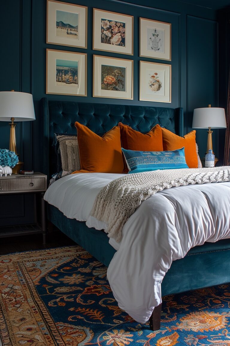 29 Dark Teal Bedroom Ideas For A Modern Aesthetic