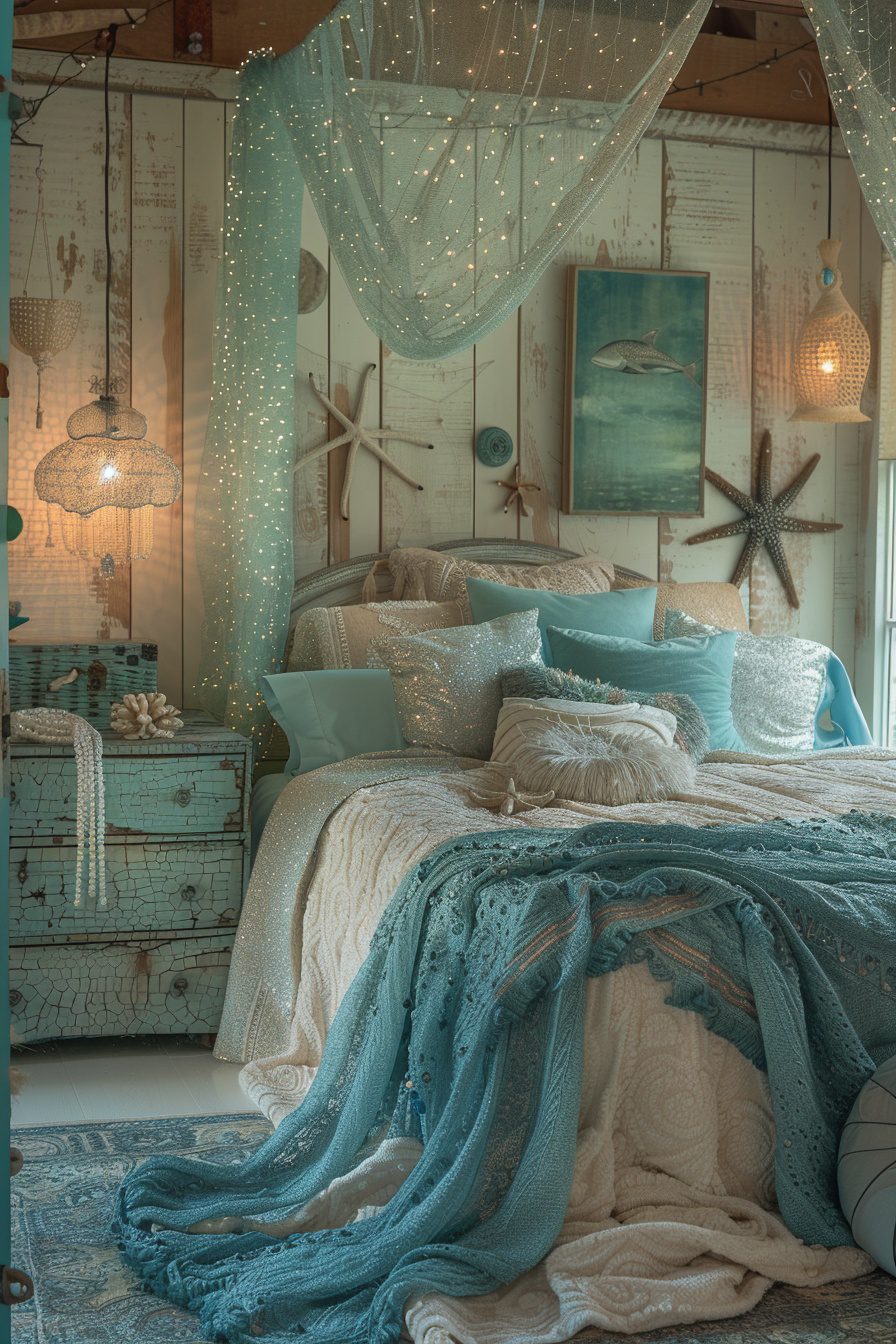 29 Beachy Boho Bedroom Ideas To Infuse Your Space With Coastal Charm