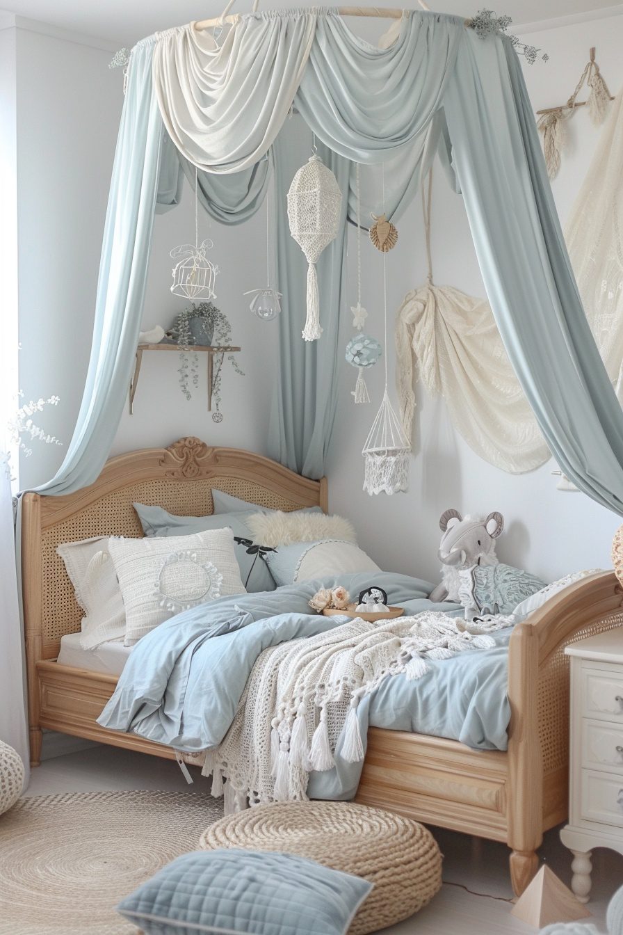29 Girls Bed With Canopy Styles For A Fairy Tale Look