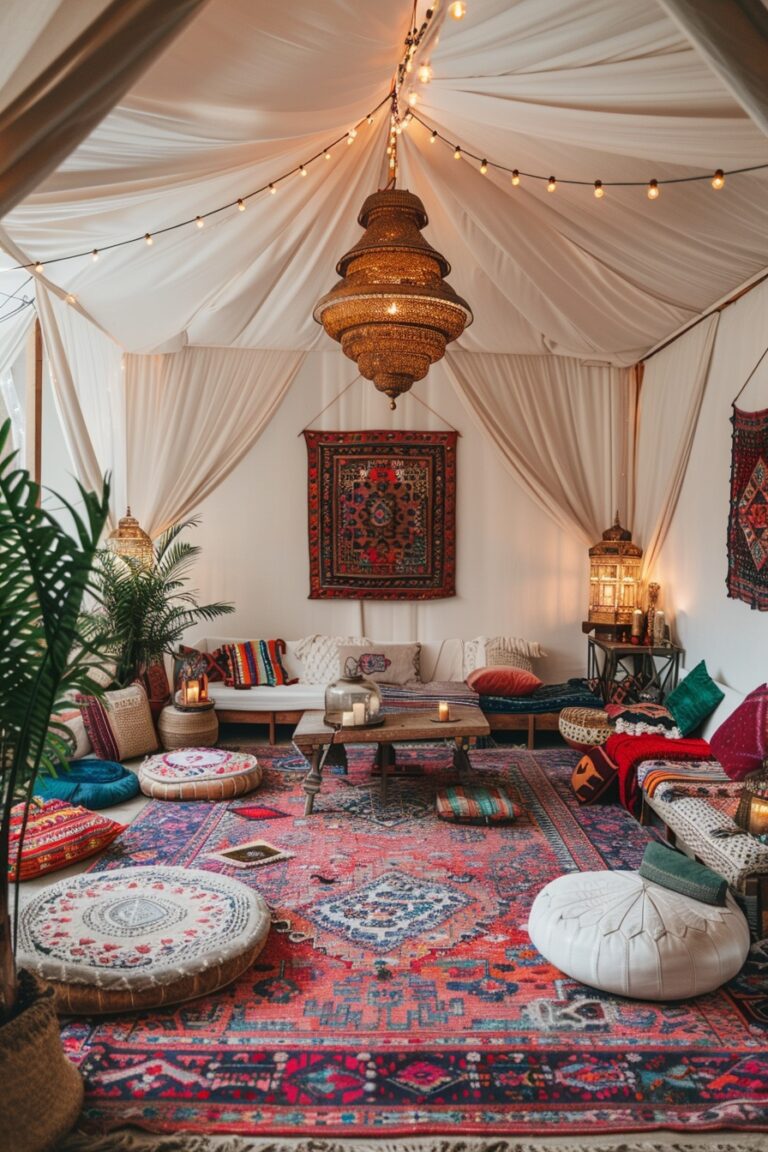 29 Boho Maximalist Living Room Ideas To Create An Artistic Retreat