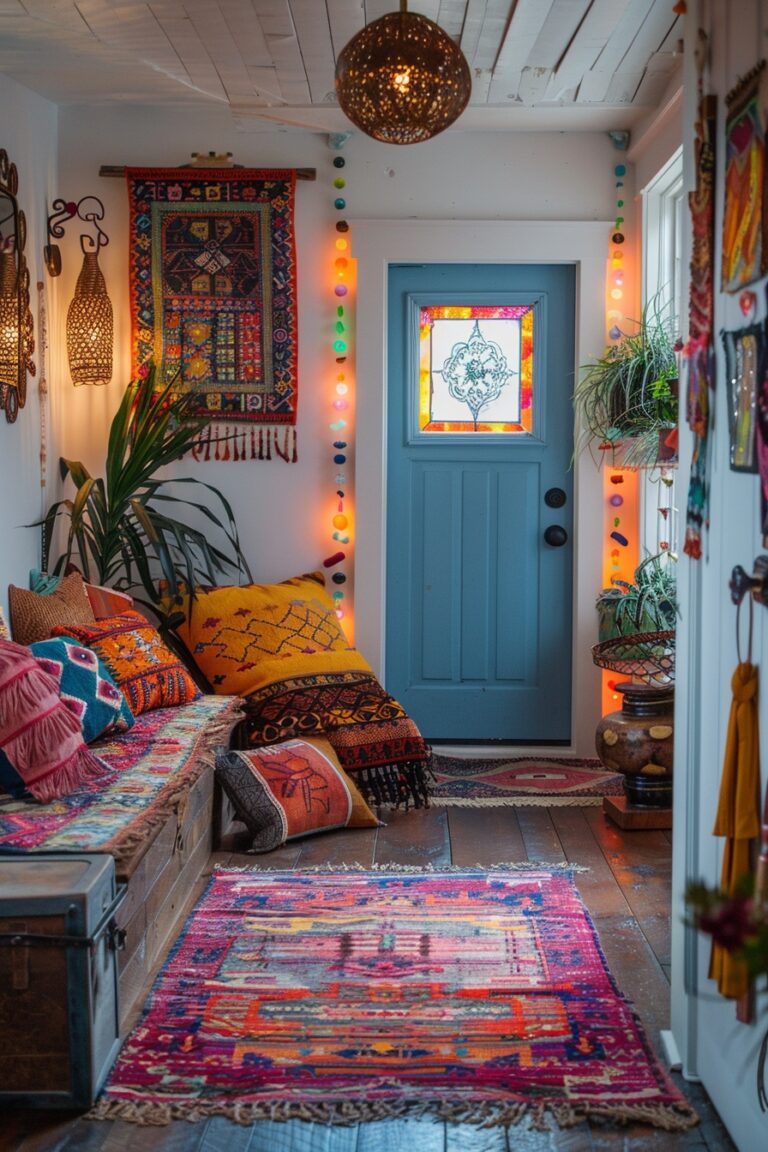 29 Boho Entryway Ideas For A Unique And Inviting Ambiance