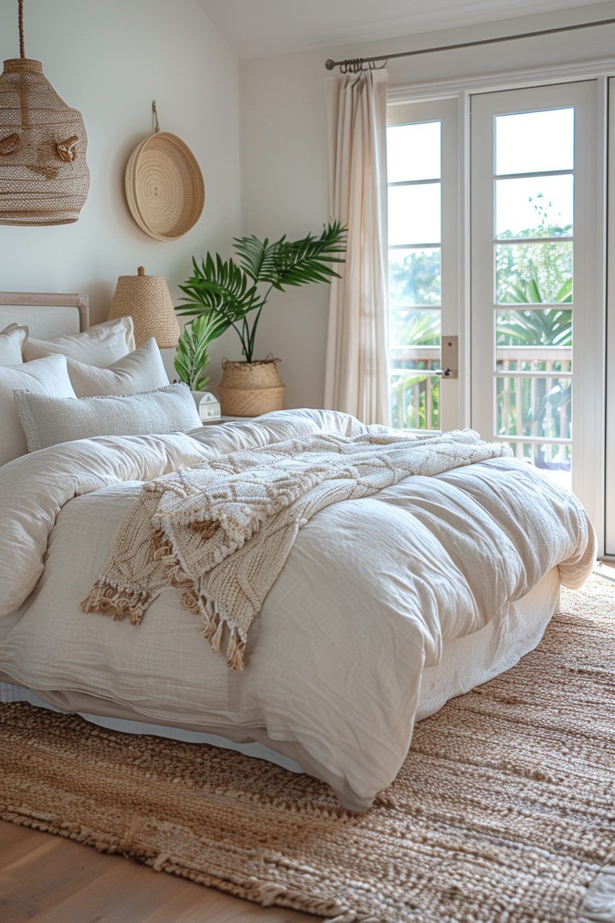 29 Beachy Boho Bedroom Ideas To Infuse Your Space With Coastal Charm