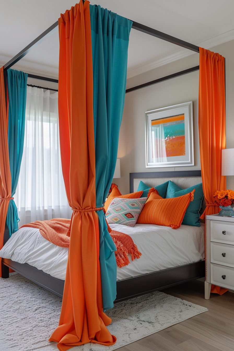 29 Canopy Bed With Curtains To Elevate Your Bedroom Decor