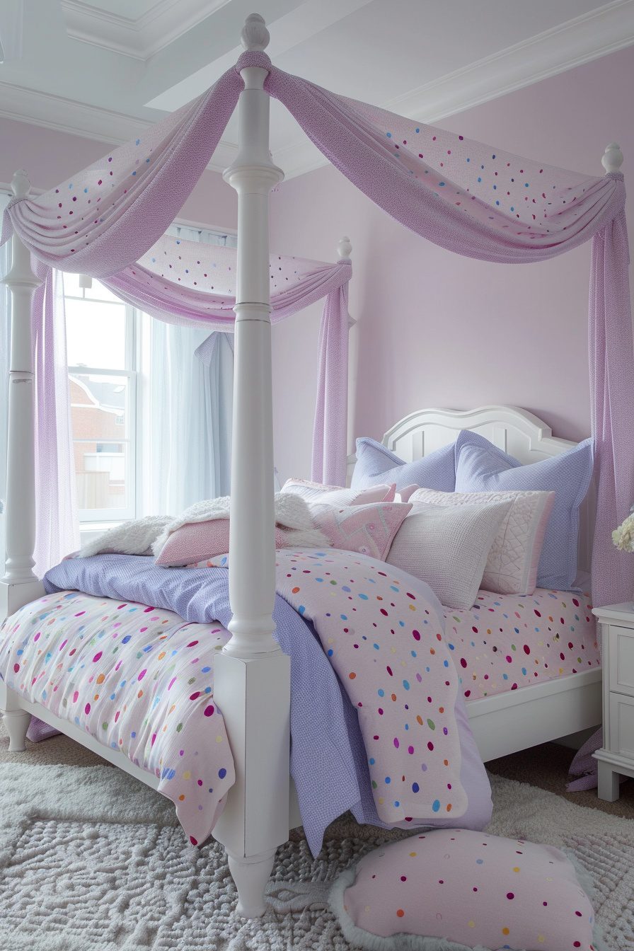 29 Girls Bed With Canopy Styles For A Fairy Tale Look