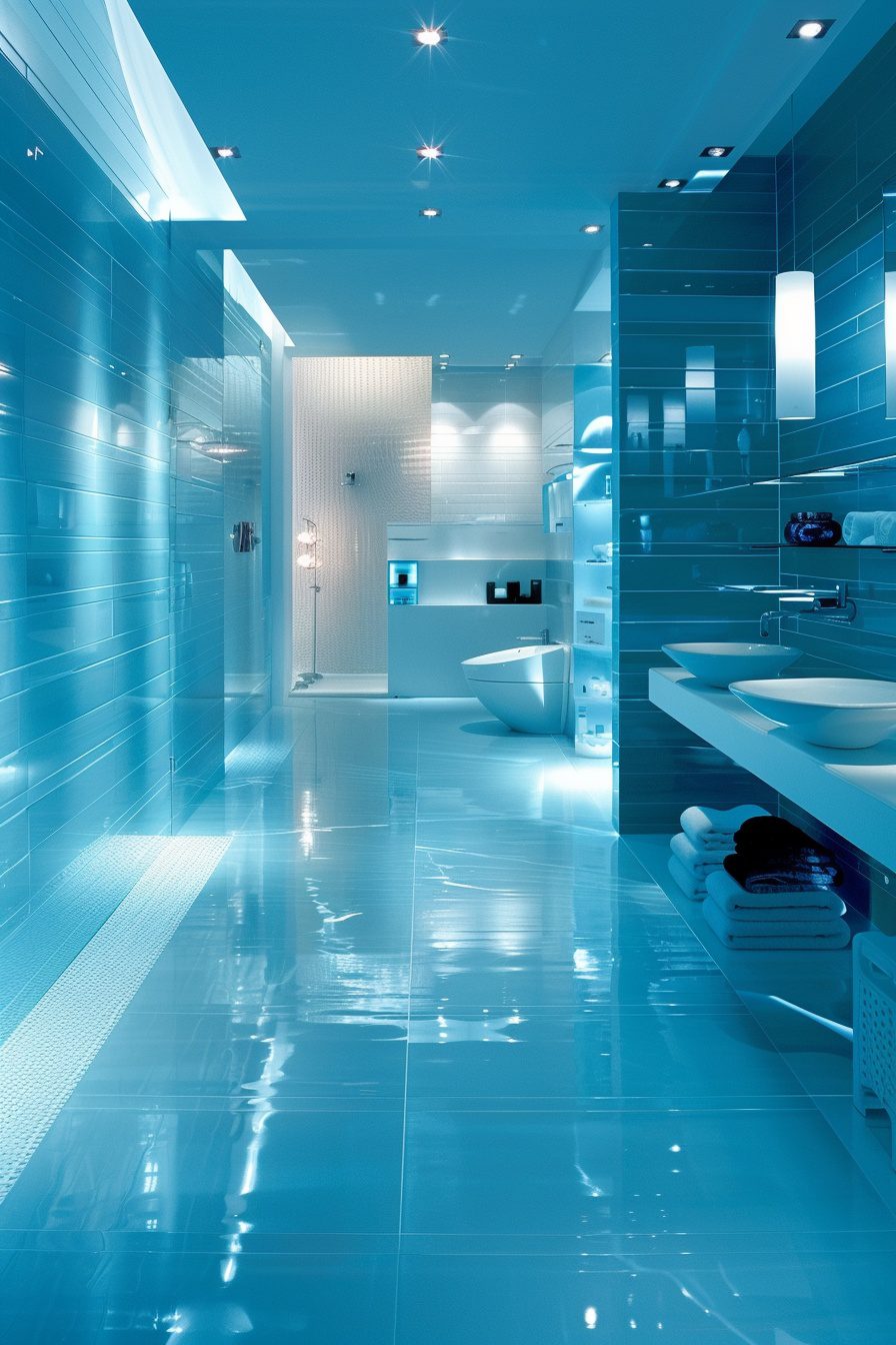 29 Blue Bathroom Decor Ideas To Create A Cool And Peaceful Atmosphere