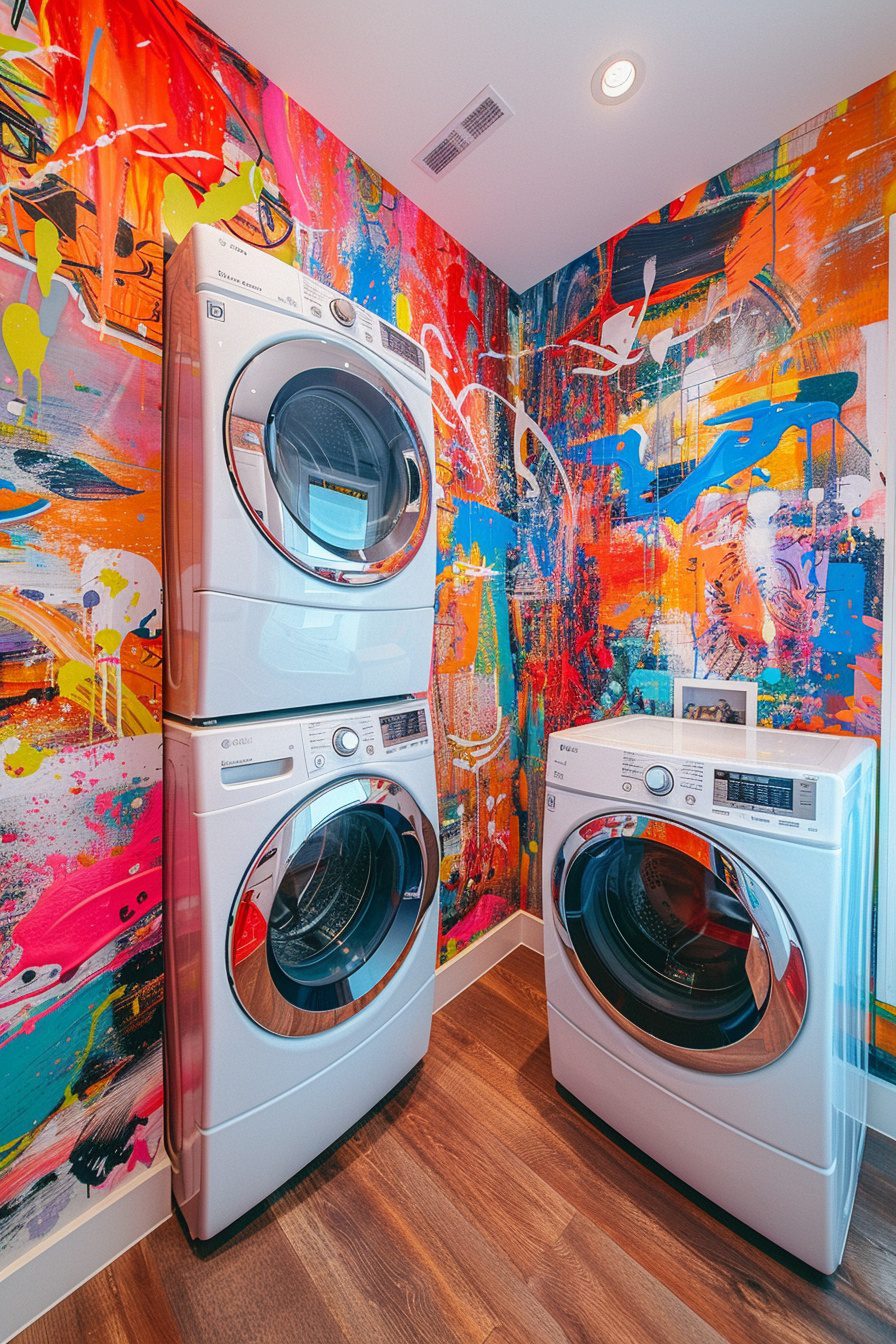 29 Stacked Laundry Room Ideas To Upgrade Your Laundry Setup