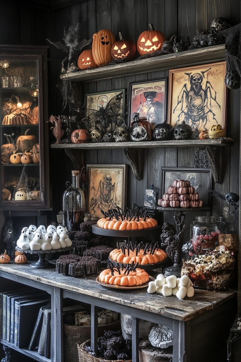 29 Halloween Decor Kitchen Ideas To Make Your Cooking Space Hauntingly ...