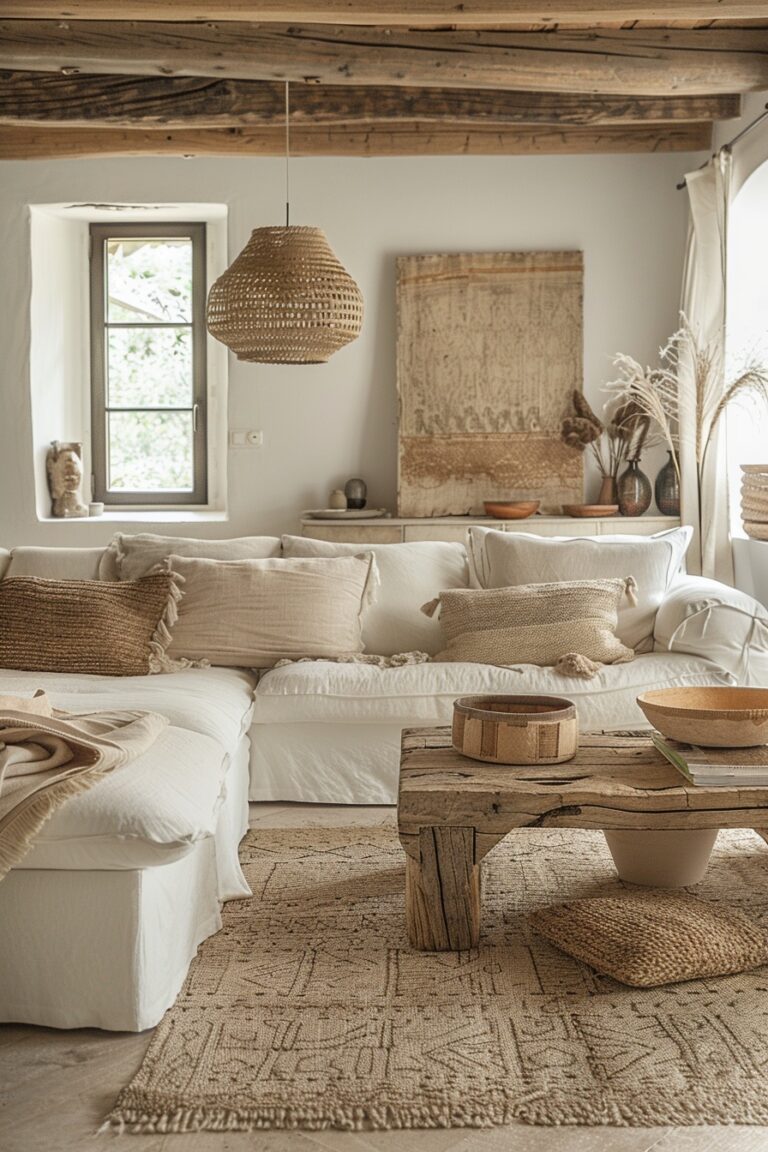 29 Scandi Boho Living Room Ideas For A Perfect Mix Of Simple And Cozy