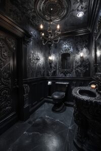 29 Black Bathroom Decor Ideas To Transform Your Space With Dark Elegance