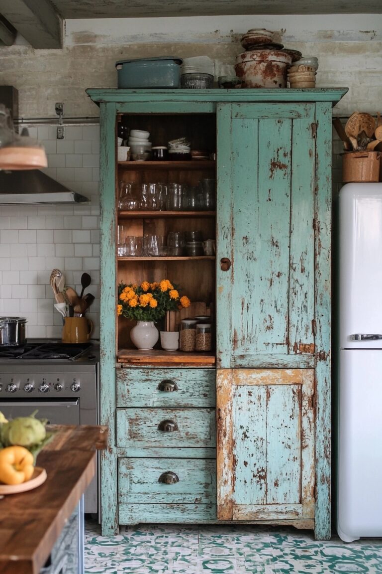 29 Vintage Modern Kitchen Ideas To Achieve A Perfect Blend Of Old And New