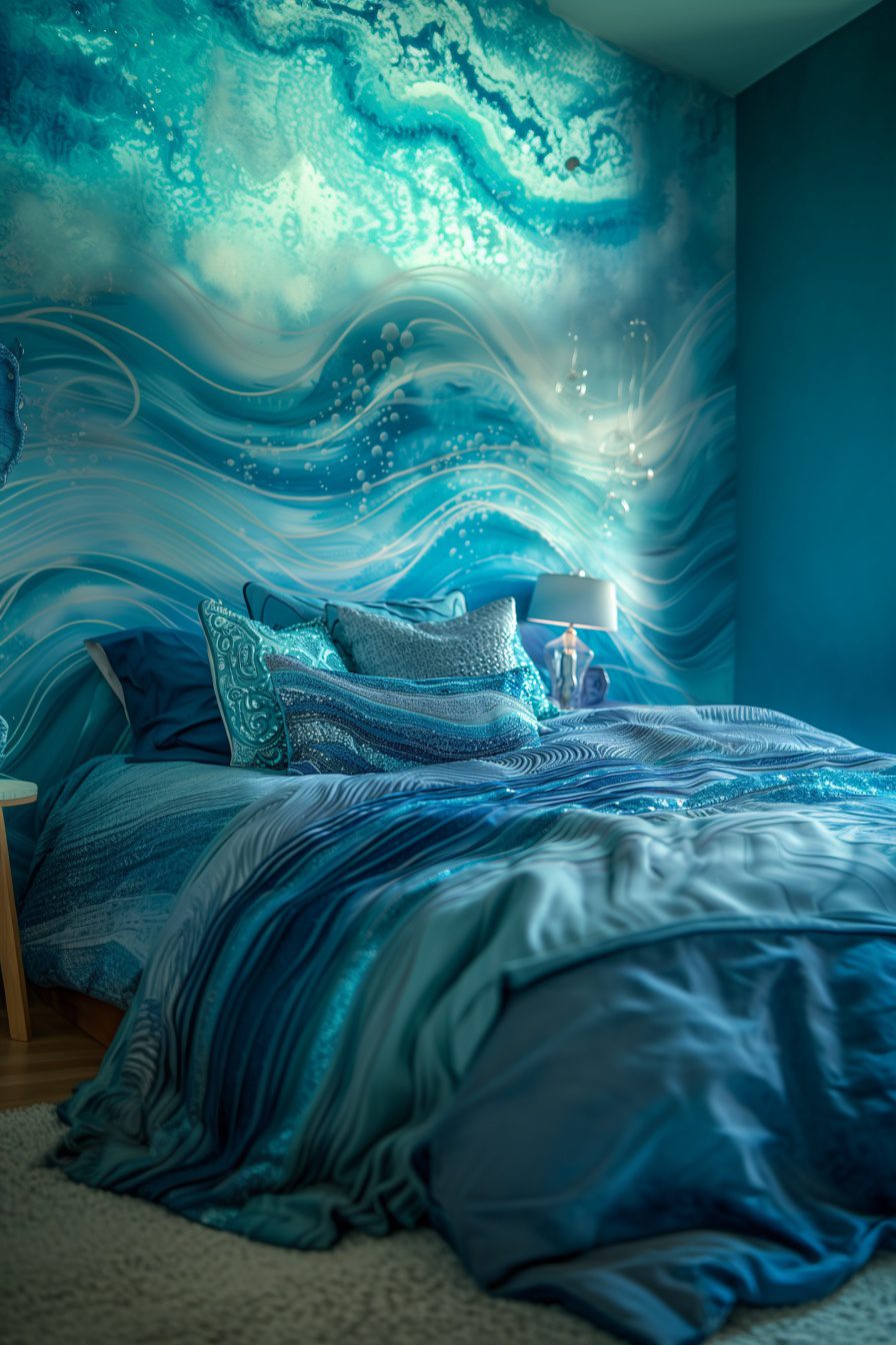 29 Blue Witchy Bedroom Ideas To Create A Magical Sanctuary