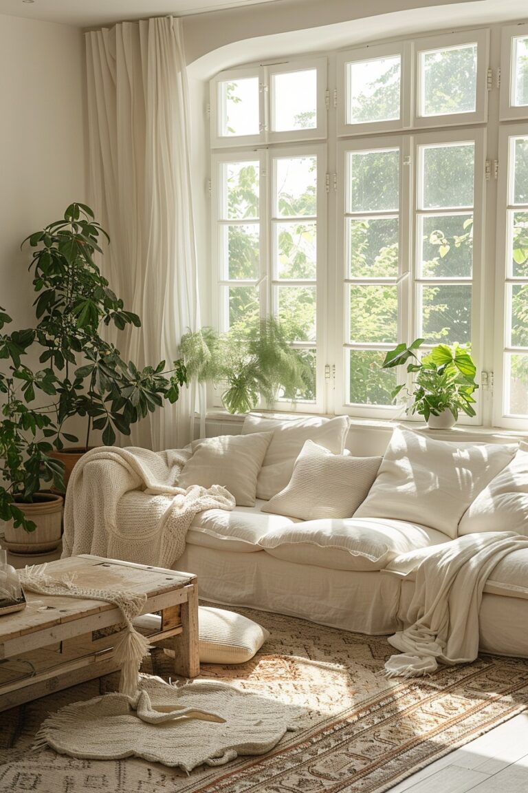 29 Scandi Boho Living Room Ideas For A Perfect Mix Of Simple And Cozy