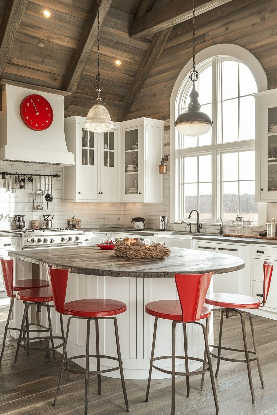 29 Coastal Farmhouse Kitchen Ideas That Combine Beach Vibes With Rustic ...