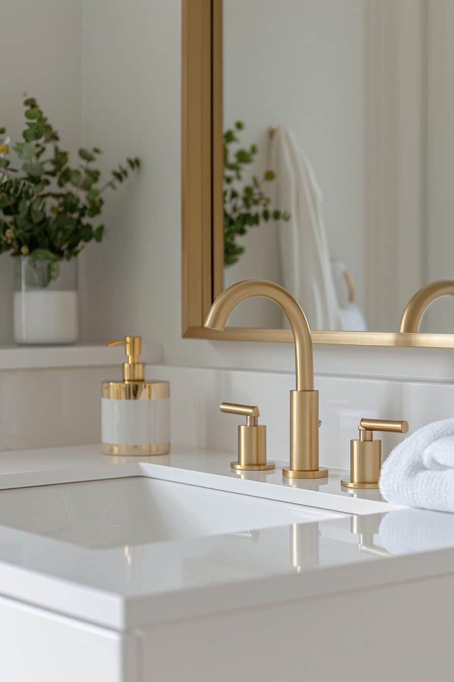 29 Gold Bathroom Decor Ideas To Create An Elegant Atmosphere