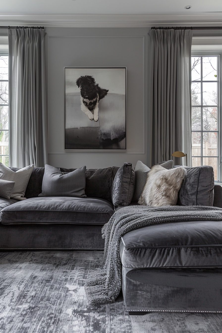 29 Grey Couch Living Room Ideas To Suit Any Home Aesthetic
