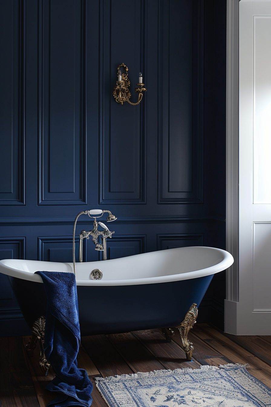29 Blue Bathroom Decor Ideas To Create A Cool And Peaceful Atmosphere